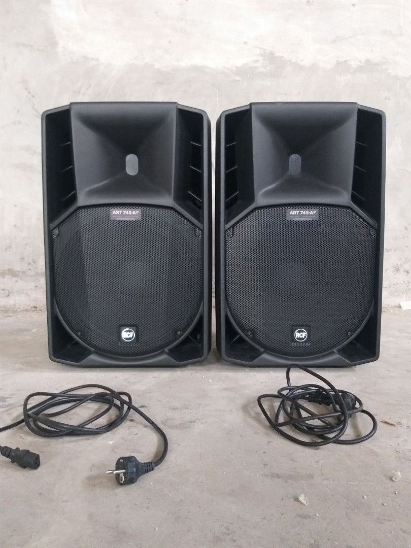 RCF 745A 2-way 1400W Active Speakers, Audio, Soundbars, Speakers ...