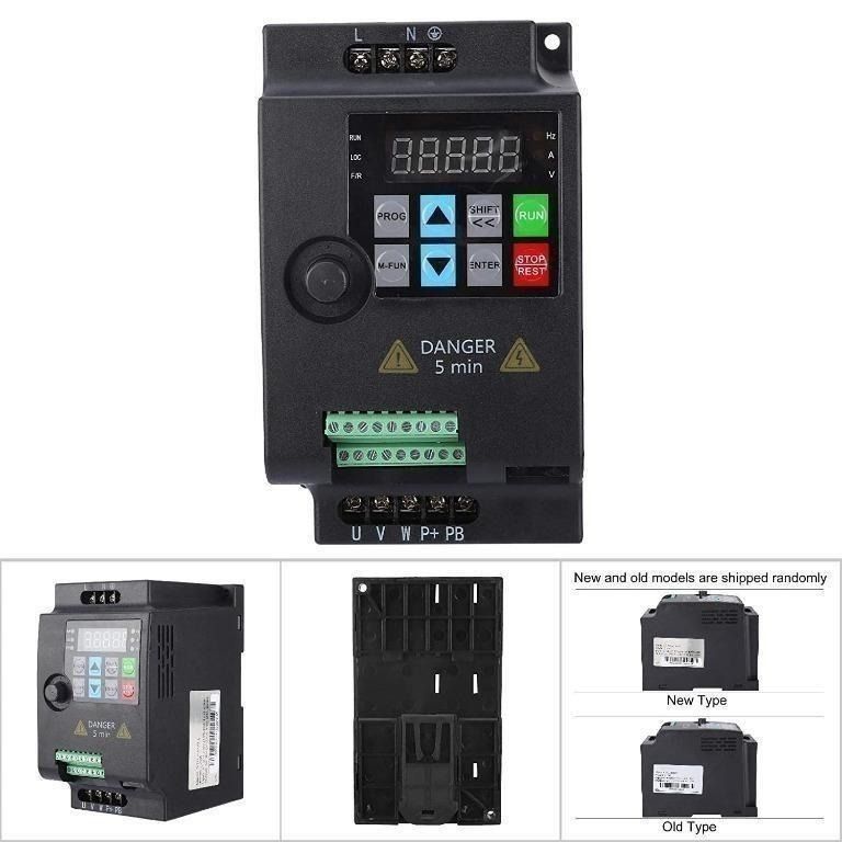 READY STOCK! SKI780 Mini VFD 220V/380V Load Inverter Variable Frequency Converter Inverter ...