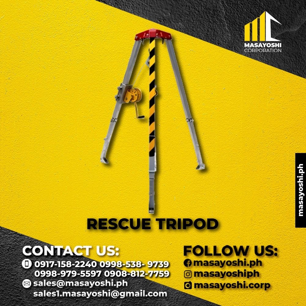 Rescue Tripod Aluminum Frame with Hand Winch, Commercial & Industrial ...