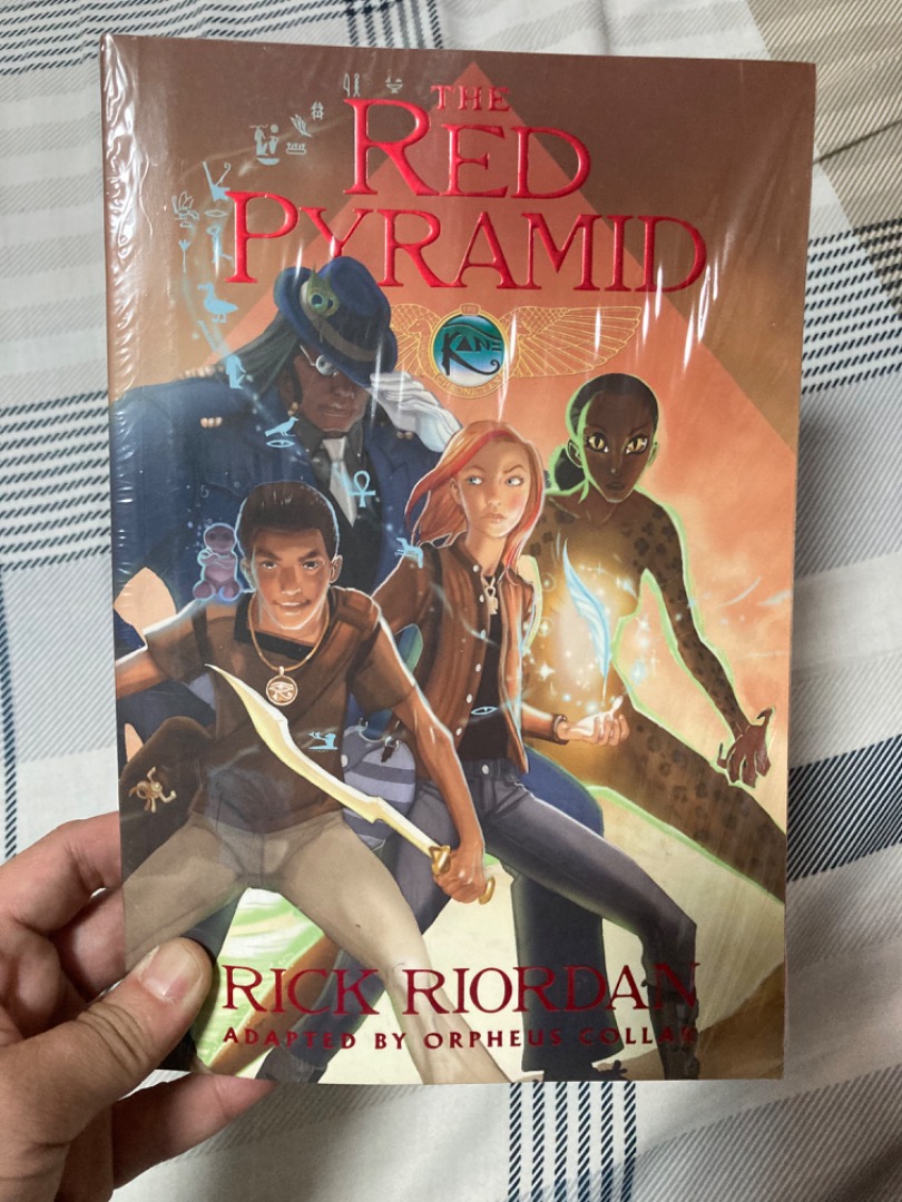 Rick Riordan The Red Pyramid Graphic Novel on Carousell