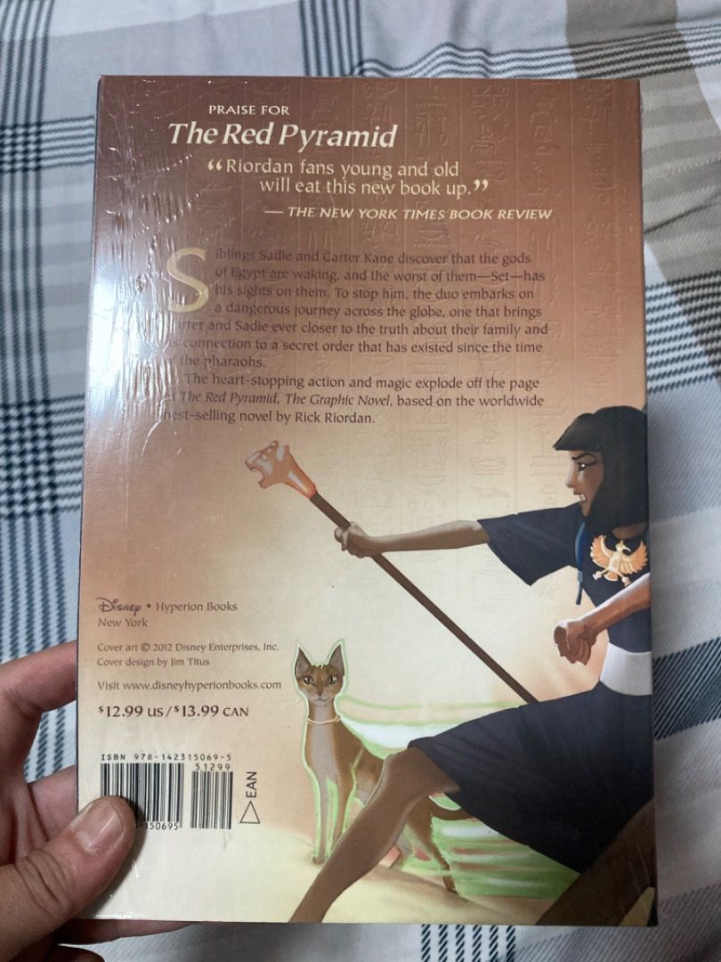 Rick Riordan The Red Pyramid Graphic Novel on Carousell