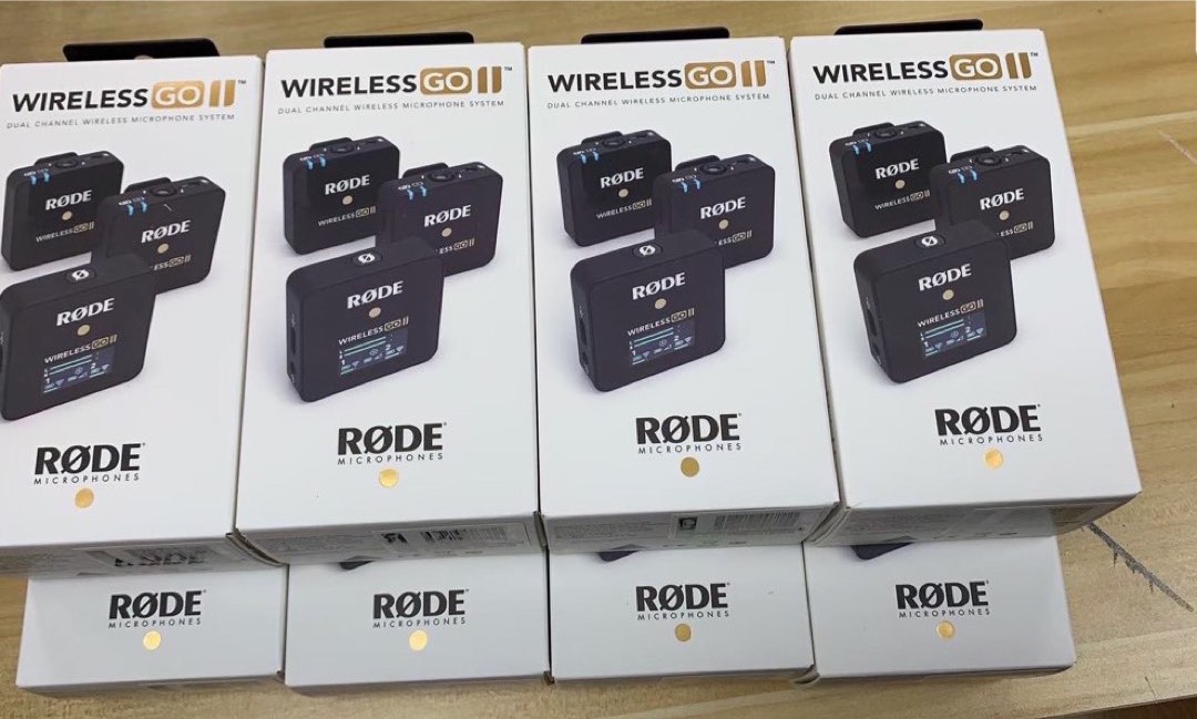 [全新正貨]RODE Wireless Go || 一拖二無線收音咪, 音響器材, 可攜式音響設備 - Carousell