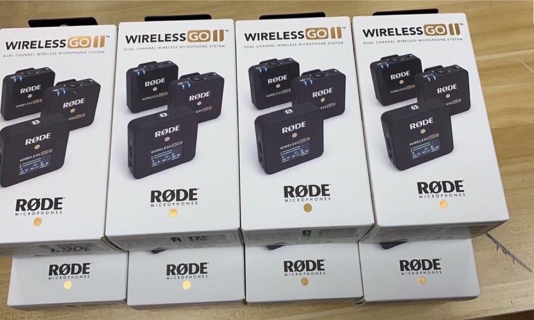 [全新正貨]RODE Wireless Go || 一拖二無線收音咪, 音響器材, 可攜式音響設備 - Carousell