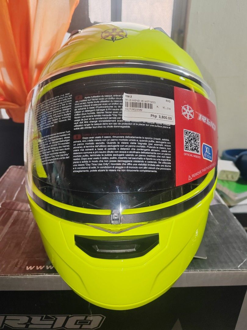 RYO Modular Helmet, Motorbikes, Motorbike Parts & Accessories, Helmets ...