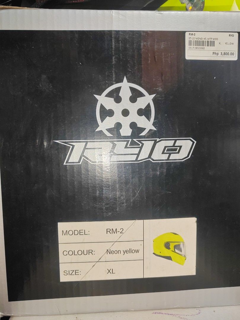 RYO Modular Helmet, Motorbikes, Motorbike Parts & Accessories, Helmets ...