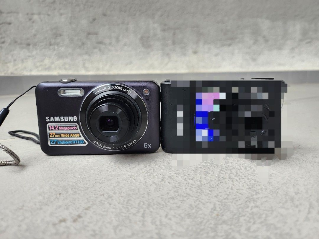 Samsung ES75 ccd digital camera 傻瓜機 數碼相機 vintage classic 懷舊 復古, 興趣及遊戲 ...