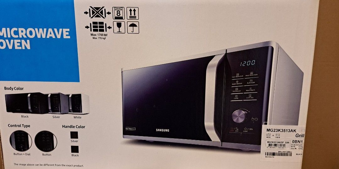 Samsung microwave oven, TV & Home Appliances, Kitchen Appliances, Ovens ...