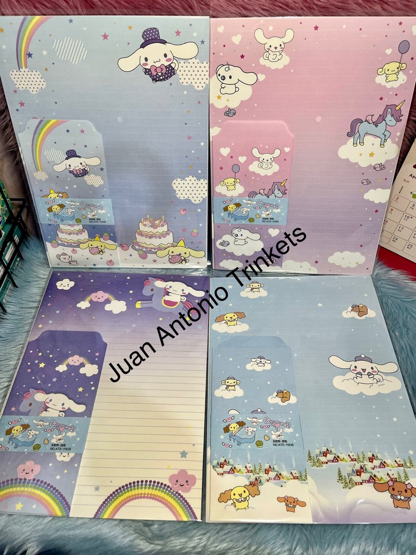 Sanrio Stationery Paper & envelope Set on Carousell