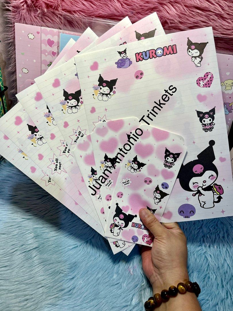 Sanrio Stationery Paper & envelope Set on Carousell
