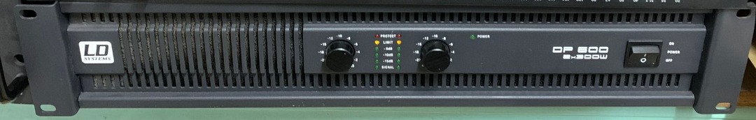 Selling USED LD Systems DEEP2 600 PA Power Amplifier 2 x 300 W 2 Ohms ...