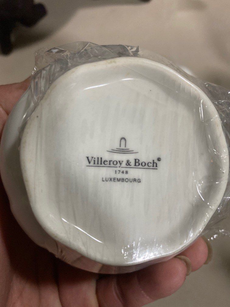 Set of Villeroy & boch porcelain cups & saucers for Chopard, Hobbies ...