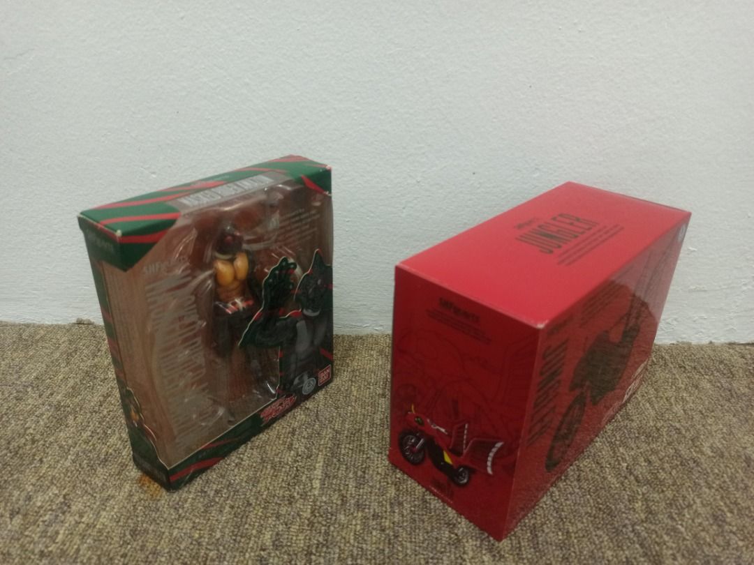 SHF SH Figuarts Kamen Rider Masked Rider Amazon & Jungler Set, Hobbies ...