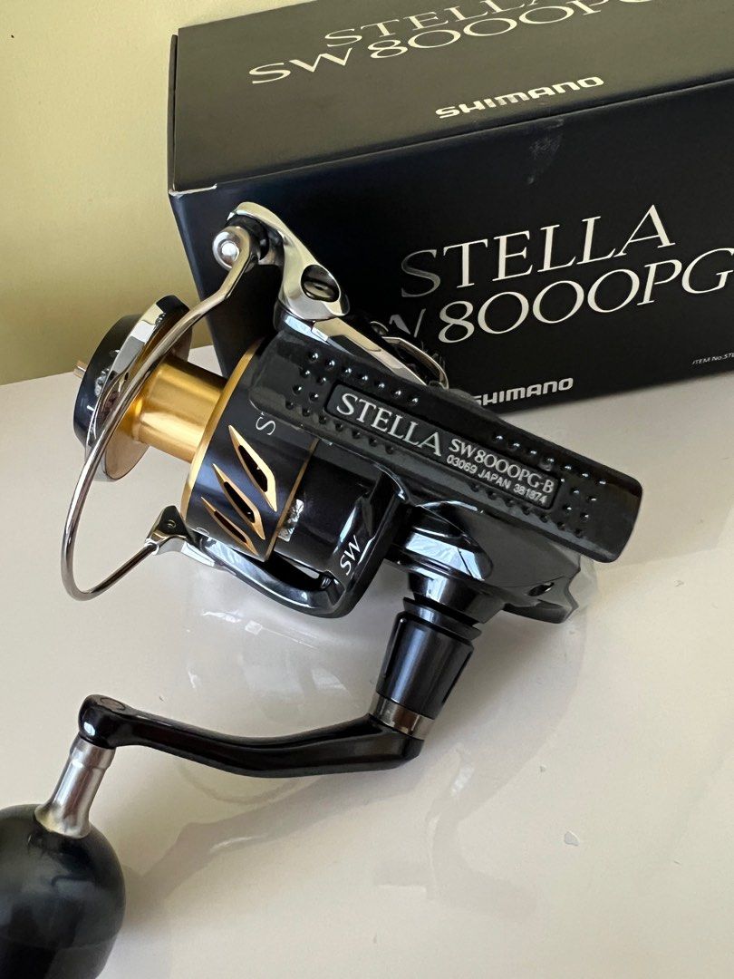 Shimano Stella SW 8000 PG, Sports Equipment, Fishing on Carousell