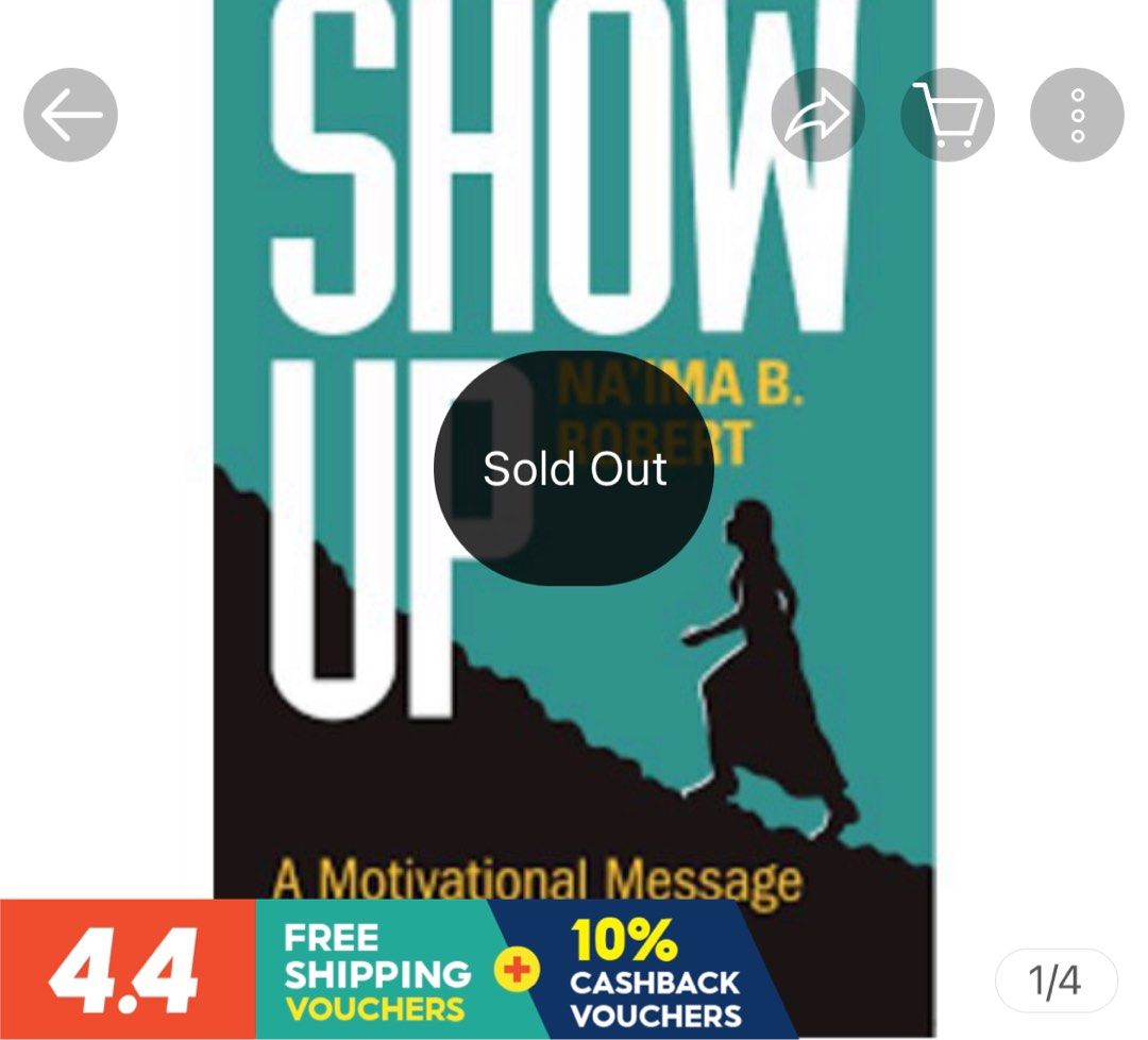 Show Up by Naima Robert, Hobbies & Toys, Books & Magazines, Fiction ...