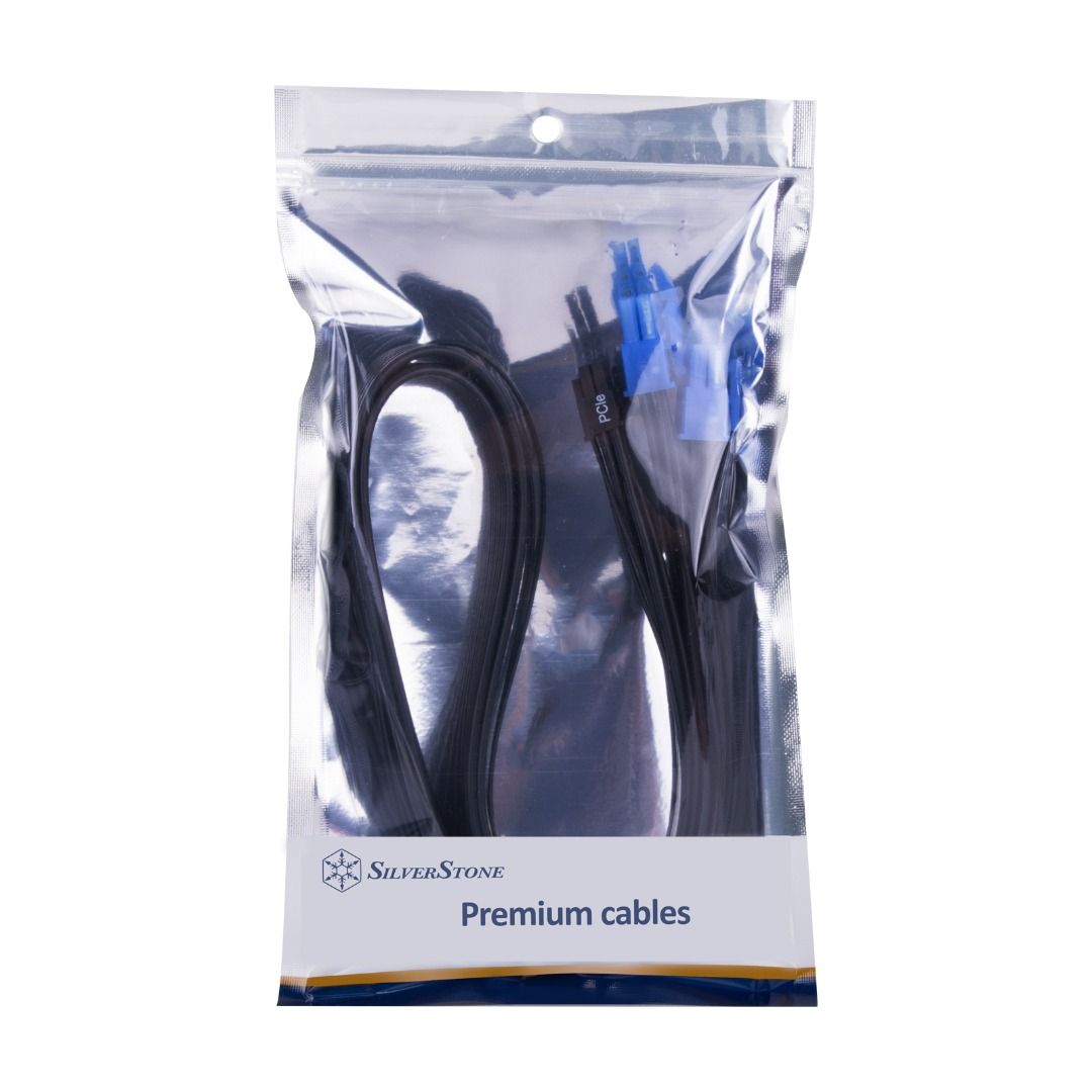 Silverstone PP14-PCIE — 2 x PCIe 8 pin (PSU) to 12+4 pin (GPU) 12VHPWR ...