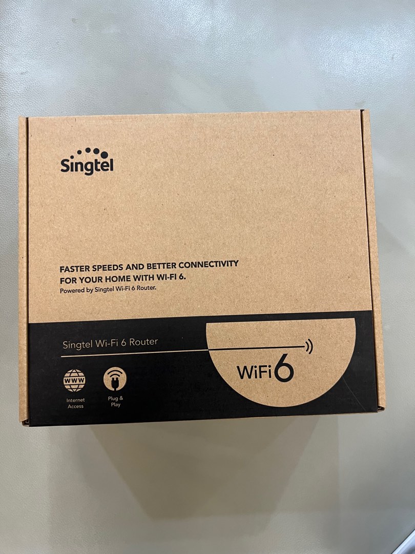 Singtel Wifi 6 Router, Computers & Tech, Parts & Accessories ...