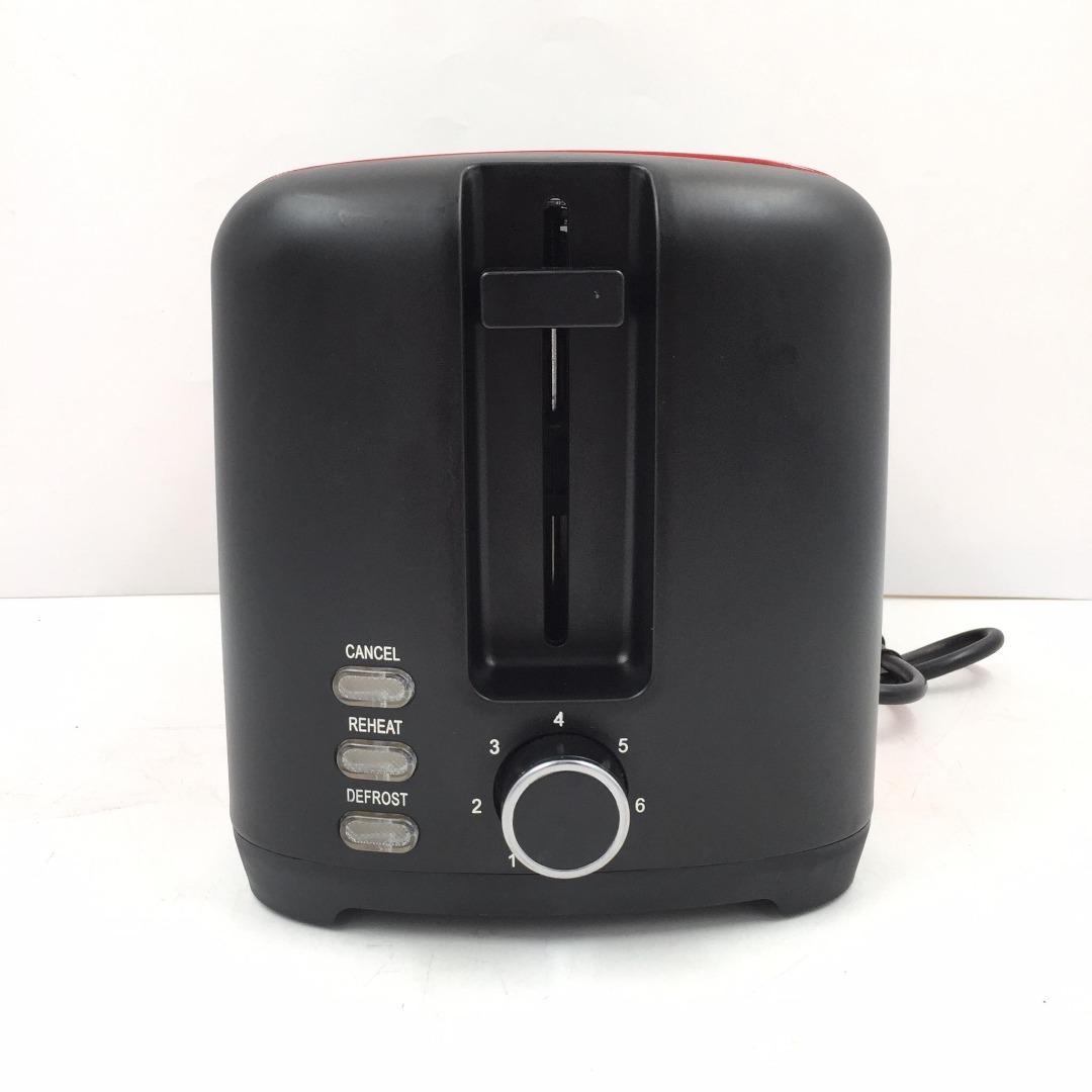 SMITH + NOBEL 2-Slice Red Toaster, TV & Home Appliances, Kitchen ...