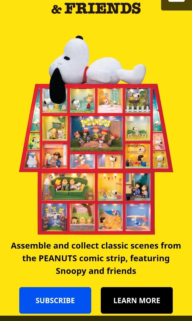SNOOPY LIMITED COLLECTION NO.1 TO NO.100, Hobbies & Toys, Toys & Games ...