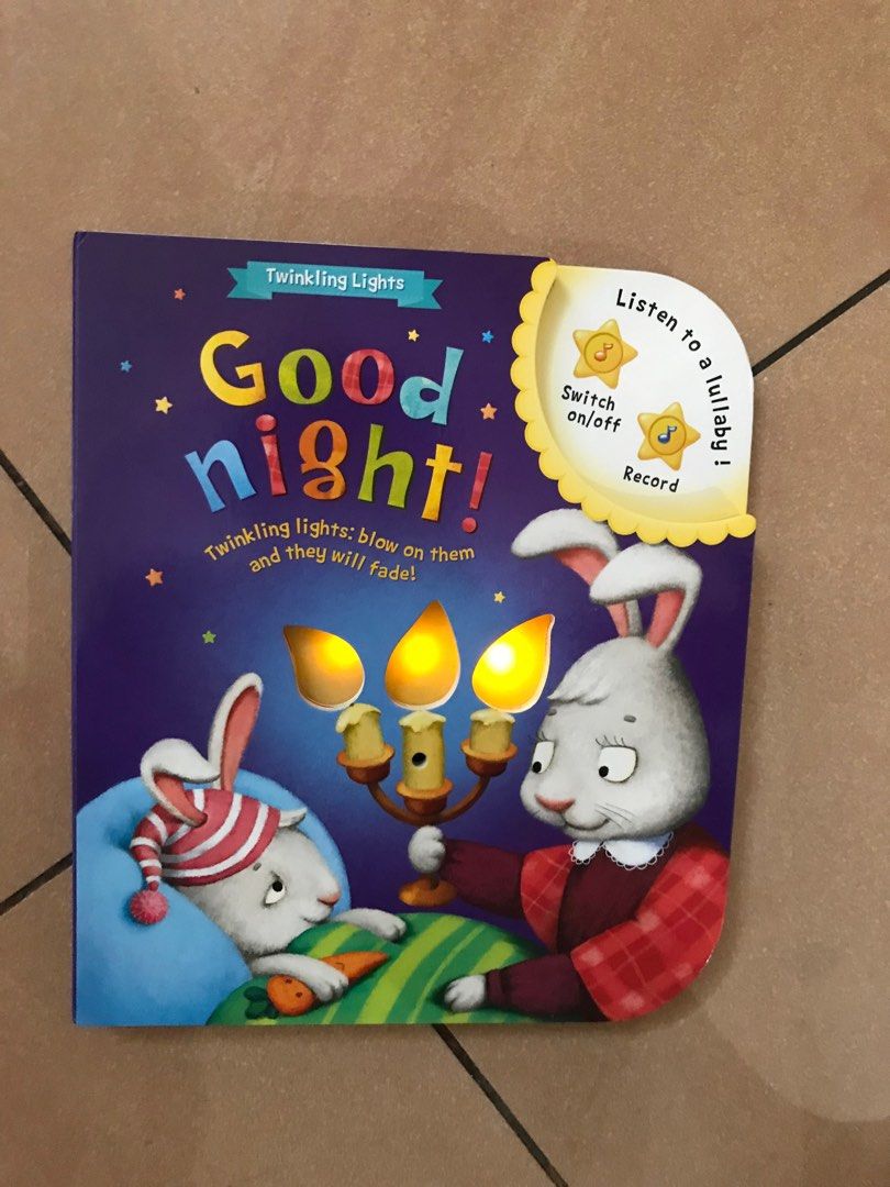 Sound book Good Night (recording), Buku & Alat Tulis, Buku Anak-Anak di ...