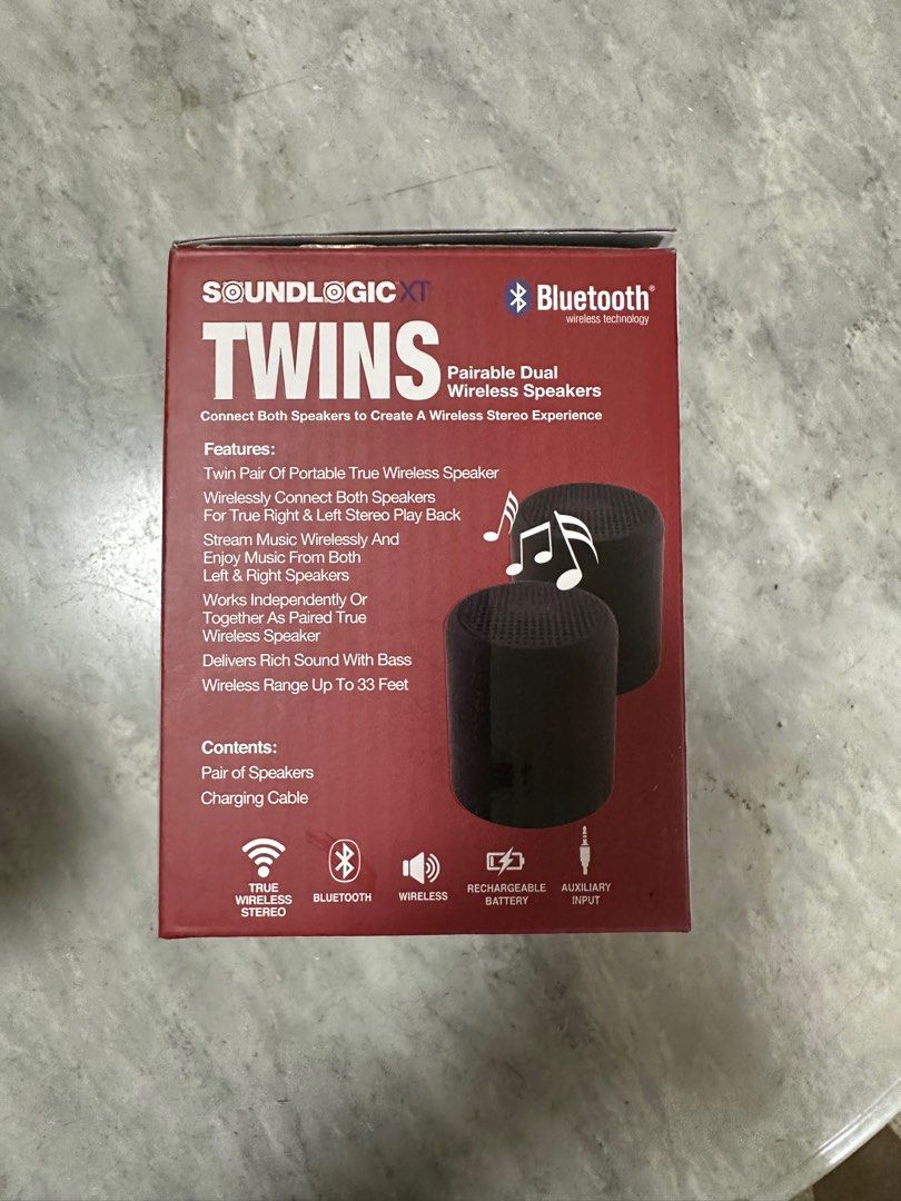 Sound Logic Twin Speakers, Audio, Soundbars, Speakers & Amplifiers on ...