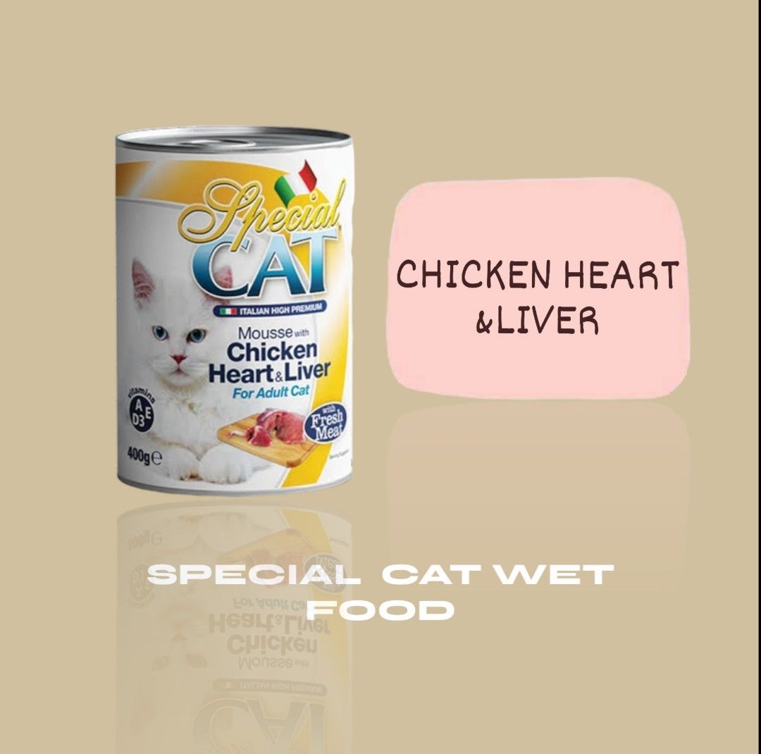 Special Cat Food in Can 400g, Pet Supplies, Pet Food on Carousell
