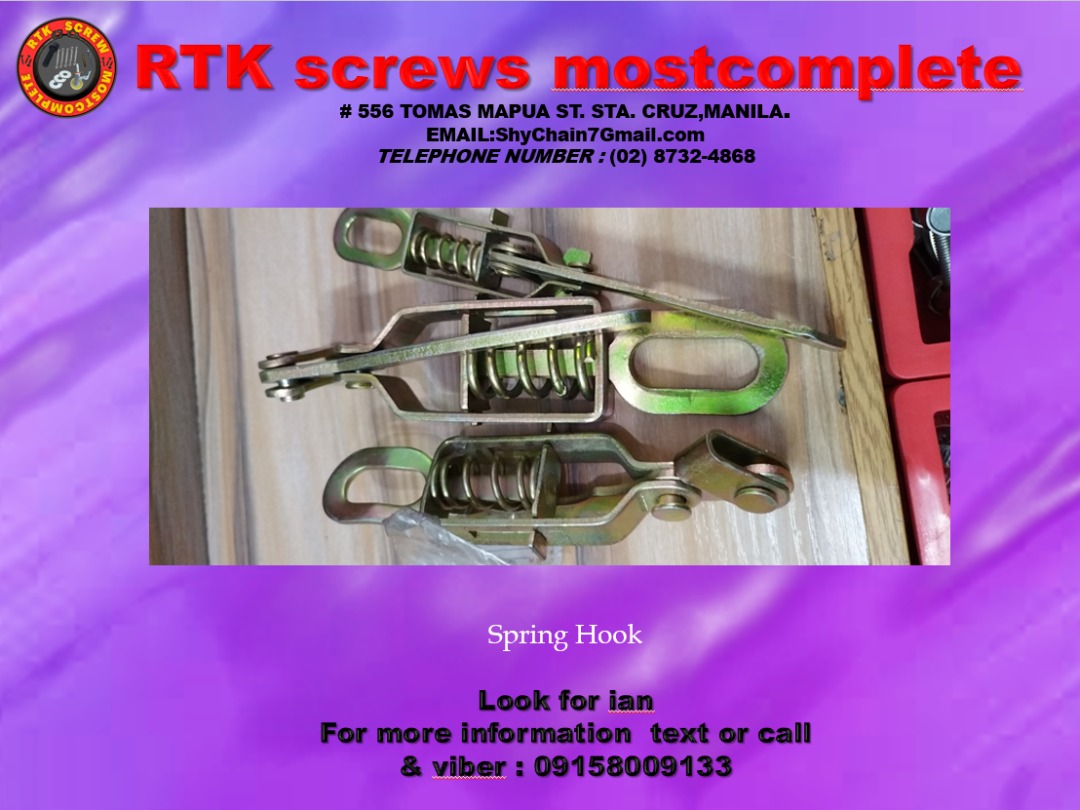 Spring Hook And Handle door handle hook lock ditch, Commercial ...