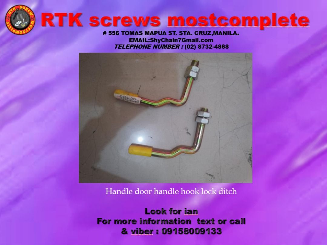 Spring Hook And Handle door handle hook lock ditch, Commercial ...