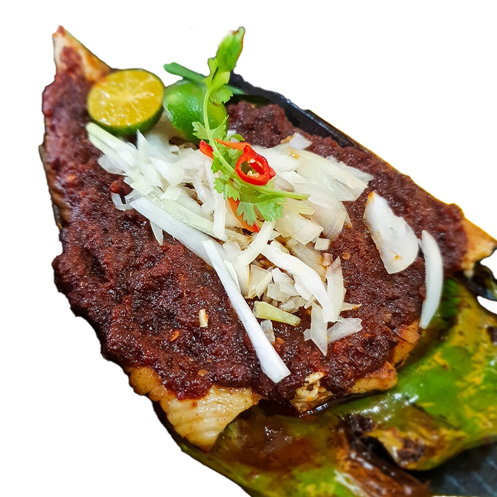 still quite fresh stingray cutting (one part eaten), Food & Drinks ...