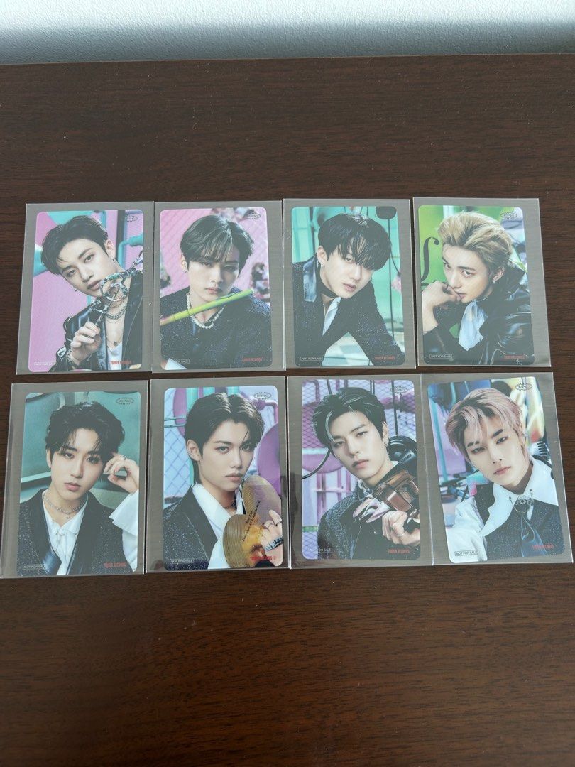 stray kids the sound tower record official flyer clear pc store limited ...