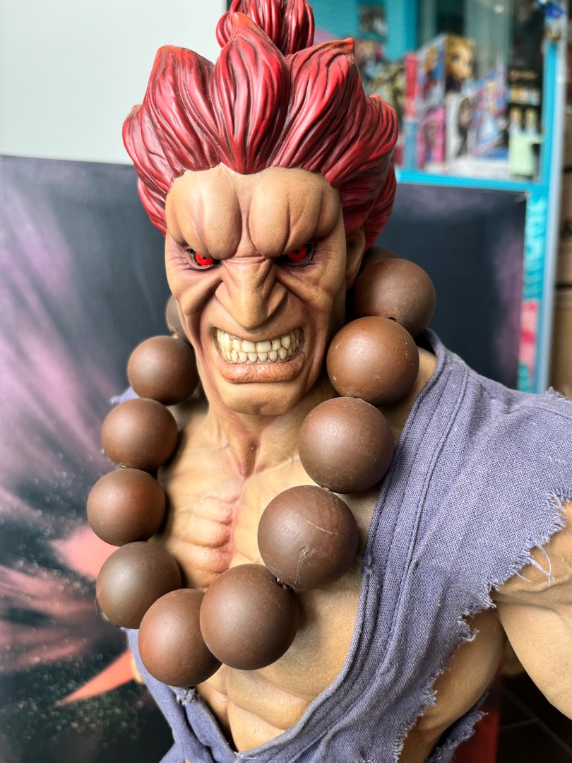 Street Fighters Akuma PCS POP Culture Shock 1/3 Scale Statue Sideshow ...
