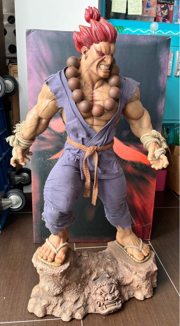 Street Fighters Akuma PCS POP Culture Shock 1/3 Scale Statue Sideshow ...