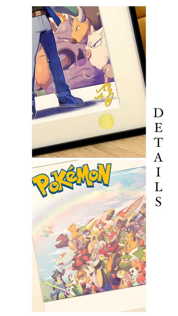 星空Studio - Pokemon Frame, Hobbies & Toys, Toys & Games on Carousell