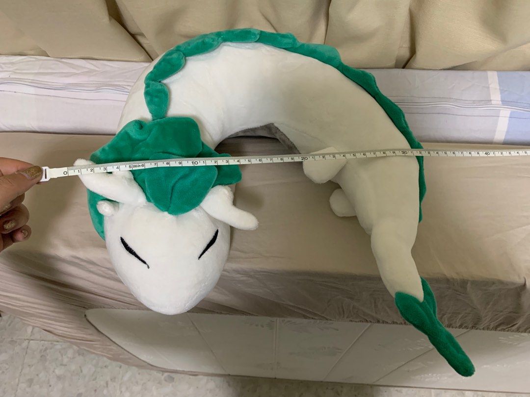 Studio Ghibli Spirited Away Haku Dragon Neck Pillow Chibi, Hobbies & Toys, Memorabilia ...
