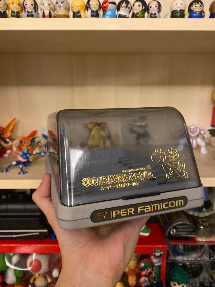 Super Famicom CARTRIDGE CASE Super Mario World, Video Gaming, Gaming ...