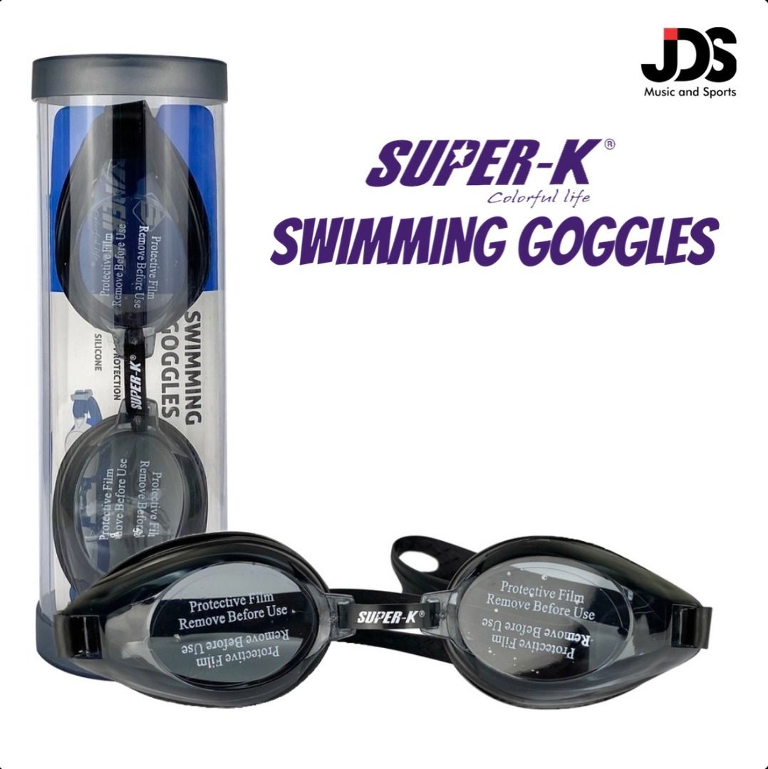 Super-K Swimming Goggles with Earplugs SSM-7912, Sports Equipment ...