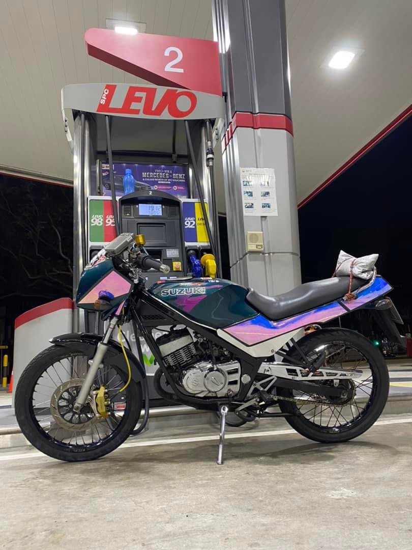 Suzuki tXr Panther coverset, Motorcycles, Motorcycle Accessories on ...