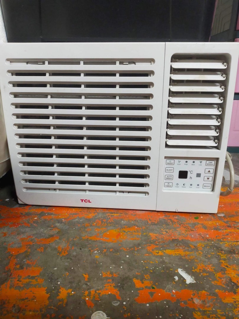 TCL 1HP Aircon Window Type Air Conditioner with Remote Control Fast ...