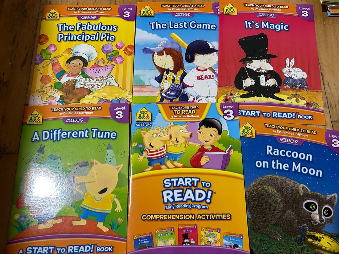 Teach your child to read - Set of 2 books, Hobbies & Toys, Books ...