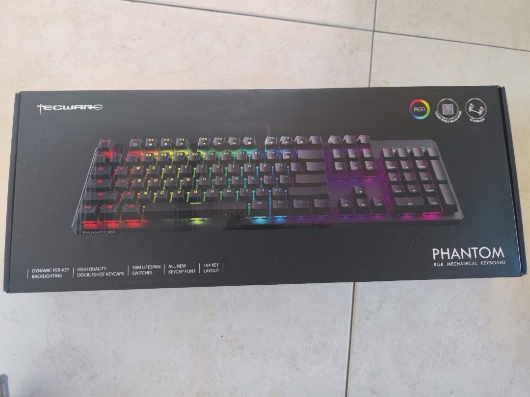 Tecware Phantom Mechanical Keyboard, Computers & Tech, Parts ...