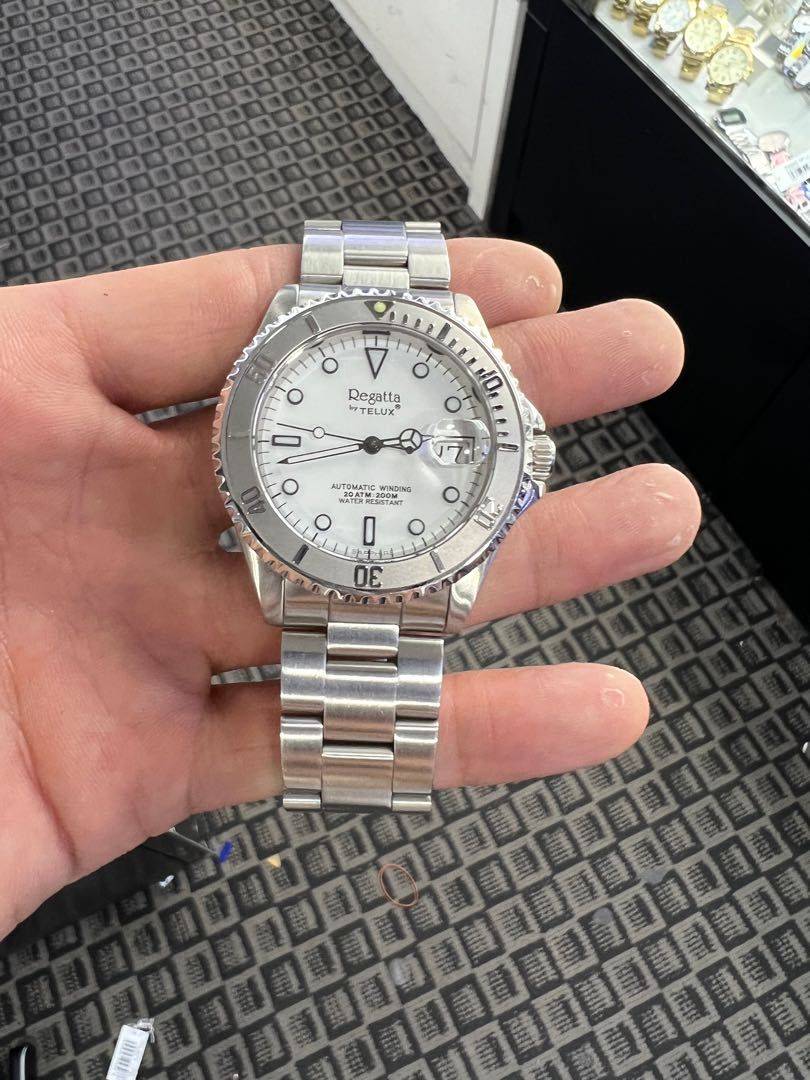 TELUX SWISS MADE ETA AUTOMATIC DIVERS 200M, Men's Fashion, Watches ...