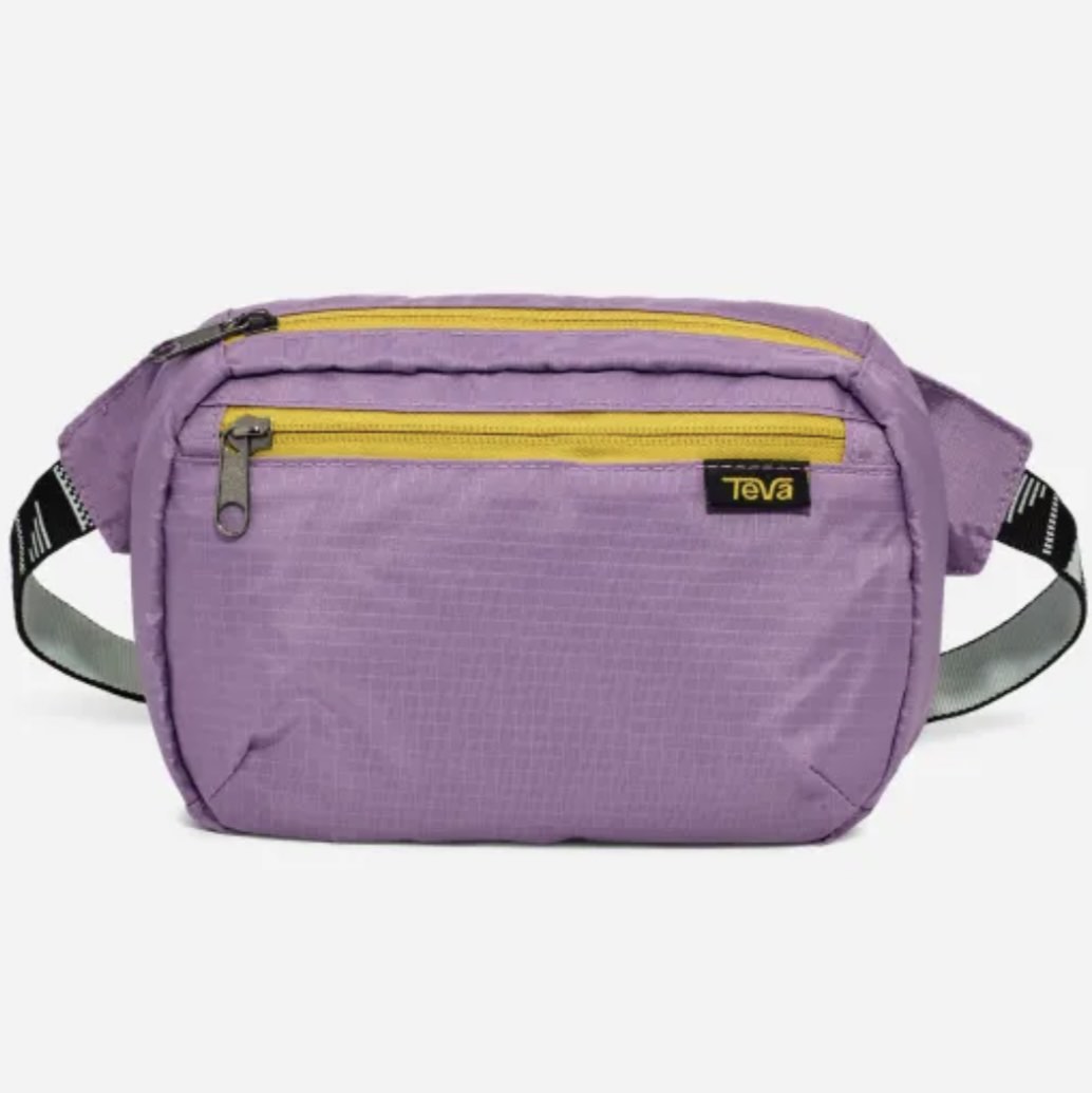 Teva Purple Fanny Pack Sling Bag with Compartments, Men's Fashion, Bags ...