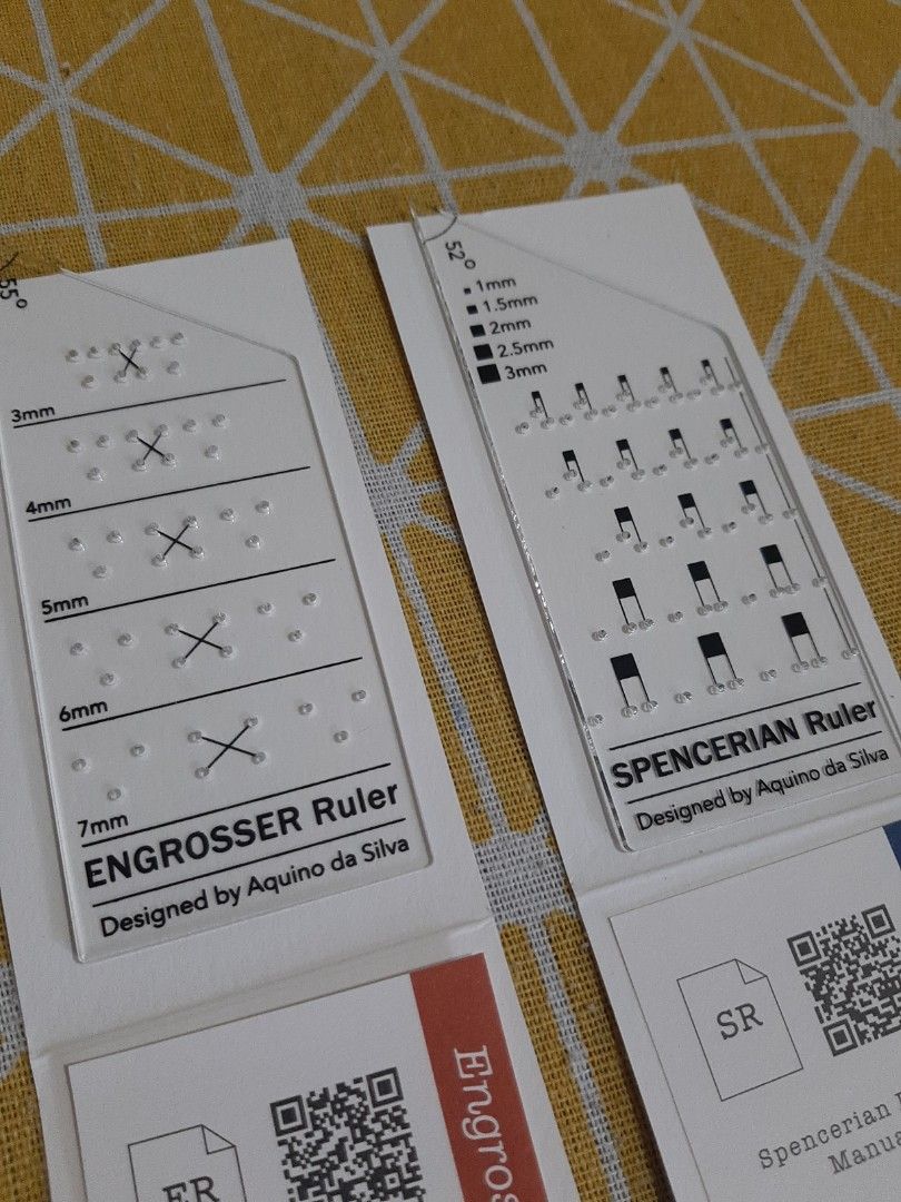 The Macau Penman Calligraphy Engrosser Ruler ***Spencerian SOLD ...