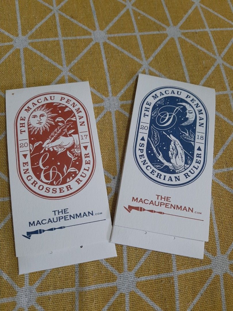 The Macau Penman Calligraphy Engrosser Ruler ***Spencerian SOLD ...