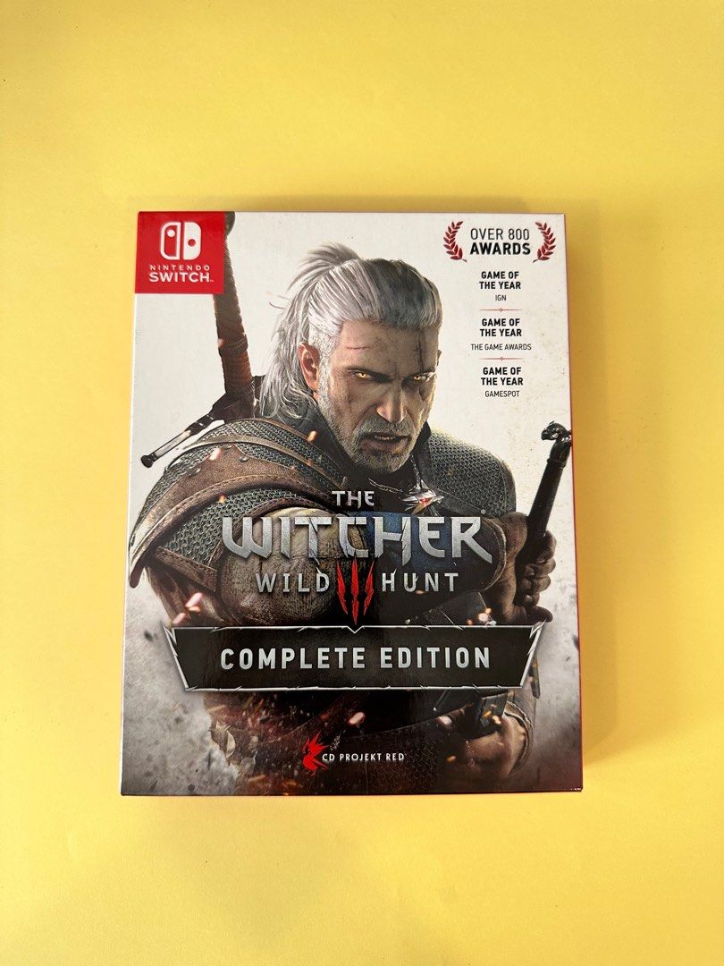 The Witcher Wild Hunt Complete Edition Nintendo Switch game, Video ...