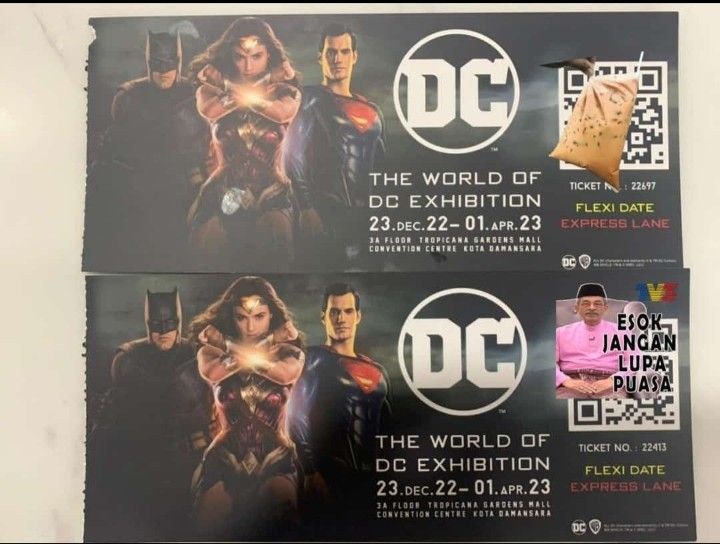 The World of DC Exhibition - Tropicana Garden Mall, Tickets & Vouchers ...