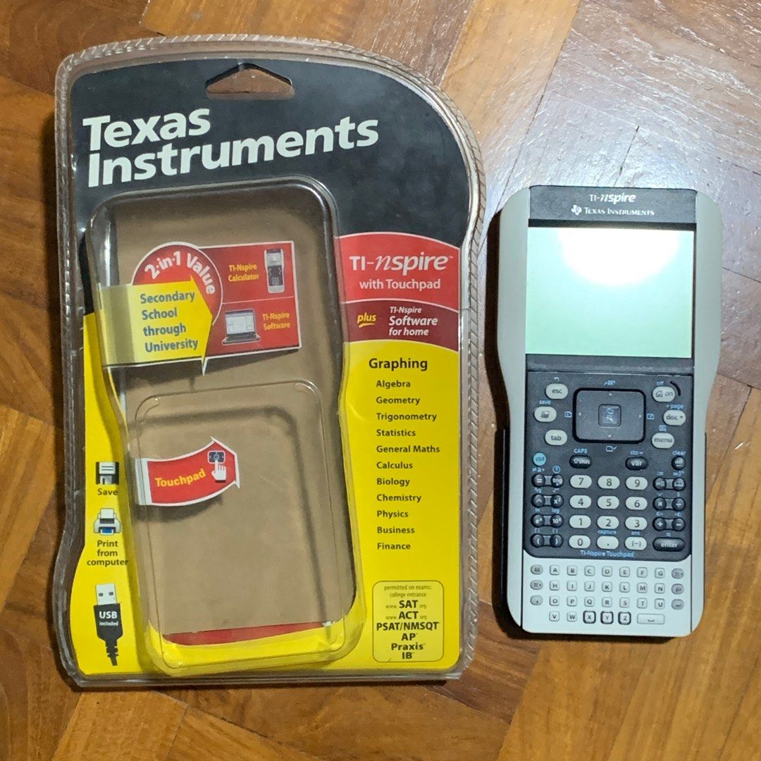 TI-Nspire graphing calculator, Hobbies & Toys, Stationery & Craft ...