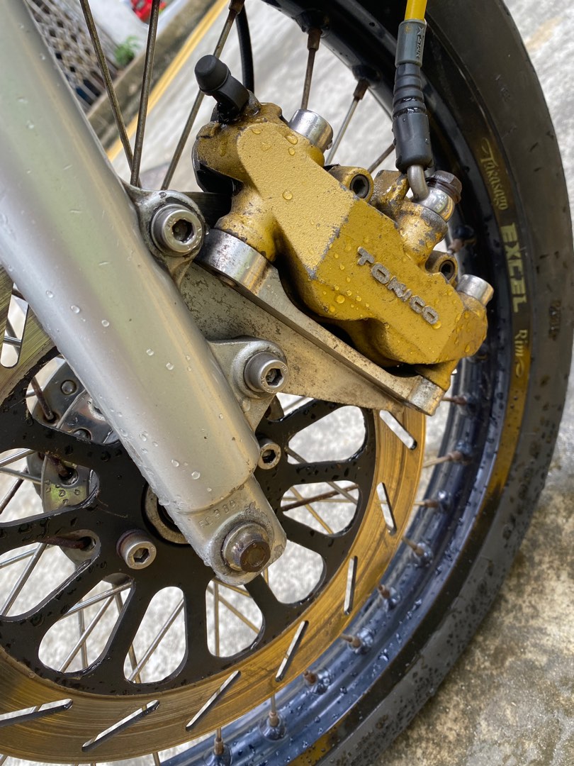 Tokico front caliper, Motorcycles, Motorcycle Accessories on Carousell