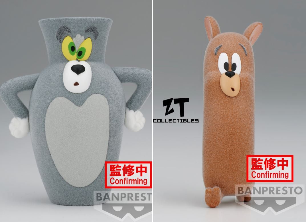 Tom And Jerry Fluffy Puffy -Funny Art- Vol.3 (A - Tom) / (B - Jerry ...