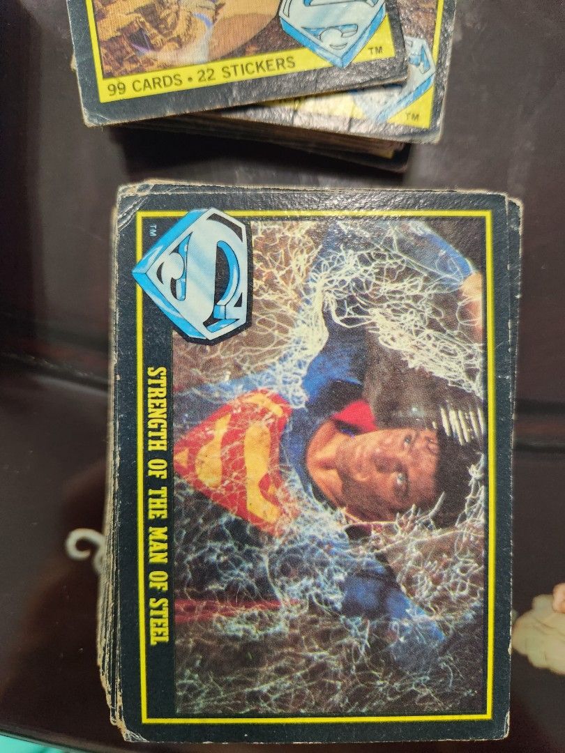 Topps Superman 3 picture cards series, Hobbies & Toys, Memorabilia ...