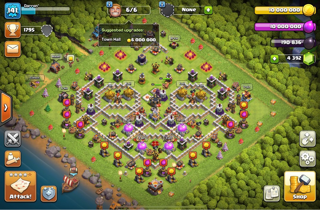 Town hall 11 th11 maxed clash of clans account, Video Gaming, Gaming ...